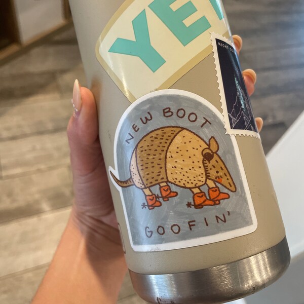New Boot Goofin' Vinyl Sticker - Etsy