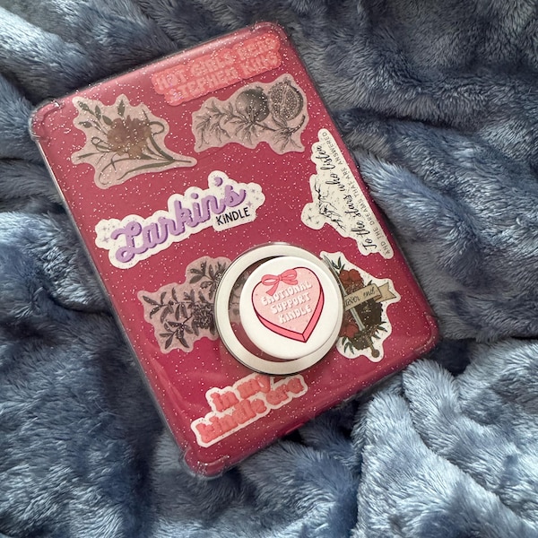 Purple Coneflower Summer Flower Waterproof Vinyl Kindle Sticker - Etsy