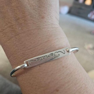 Sisters Split Bracelets . Personalized Sisters Jewelry Cuff . - Etsy