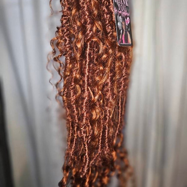 New Loc Ties Handmade Flexible Spiral Loc Ties by Stylesbynoah Black ...