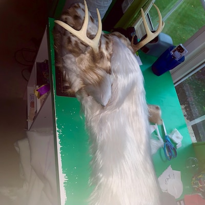 Charlie PATCHES GLITTER 7 Shaggy Soft Faux Fur Fabric for Home Decor ...