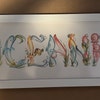 Handmade Name Art / Name Drawing / Name Painting / Personalized Name ...