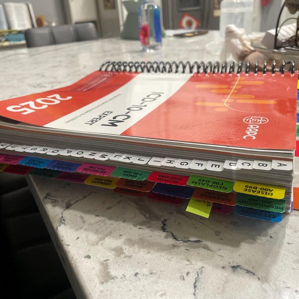 Tabbing System ICD 10 PCS 2024 Medical Coding Tabs Book Not Included - Etsy