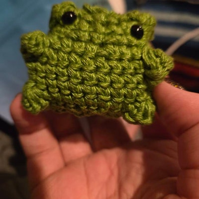 Ted the Thick Toad, Free NO-SEW Crochet Amigurumi PDF Pattern, Small ...