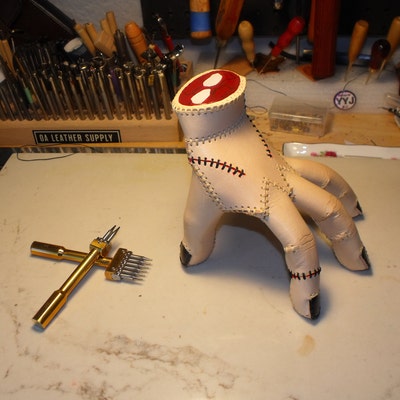 PDF & DXF Leather Hand PDF Pattern - Etsy