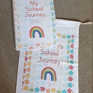 First Day of School, School Journey Journal, First Day of School Sign ...