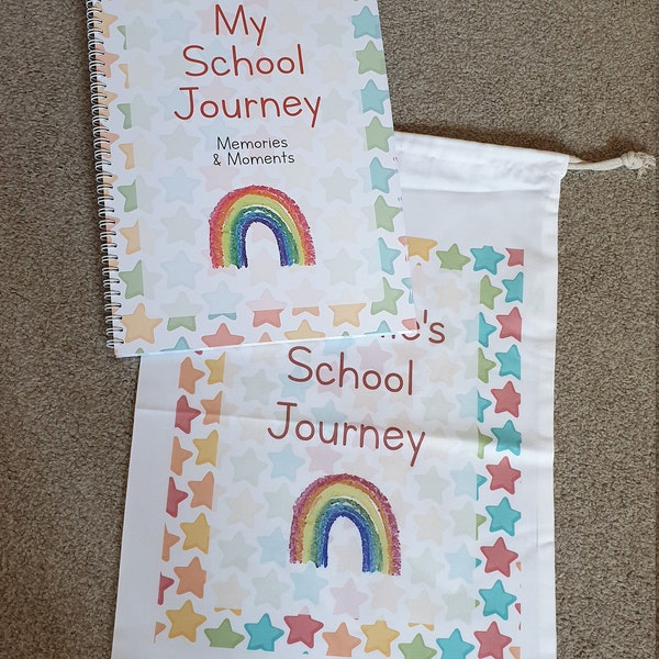 First Day of School, School Journey Journal, First Day of School Sign ...