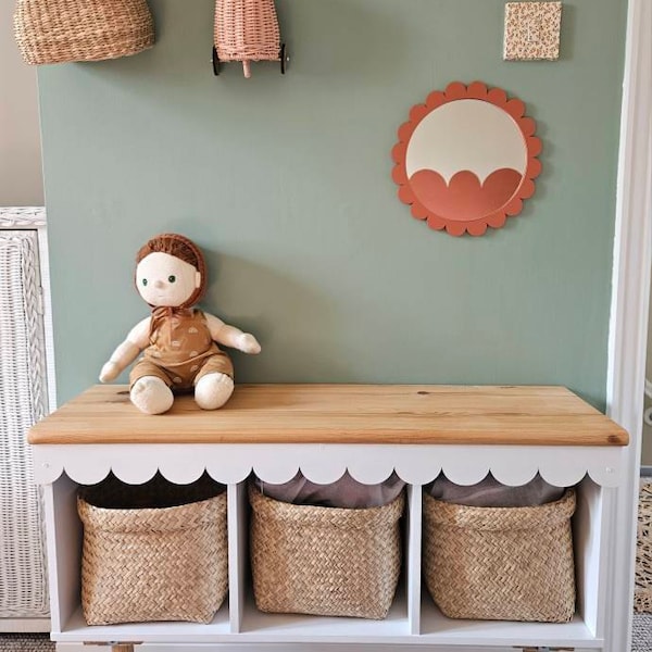 Samuel Decorative Scallop Trim Edging 6mm Thick, 1100mm Lengths ...
