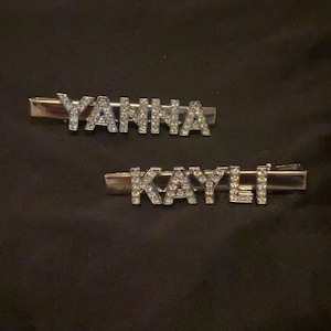 Personalised Hair Clip Custom Hair Clip Customised Hair | Etsy