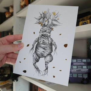 Wizard Magic World Print Bookmark CANVAS SET 3 Felix Felicis ...