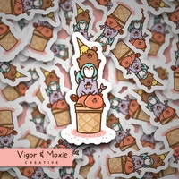 MULTIPLE STICKER Mockup, Sticker Pile Mockup, Professional Photoshop ...