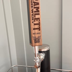 Custom Beer Tap Handle-laser Engraved With Chalkboard Tap House Edition ...