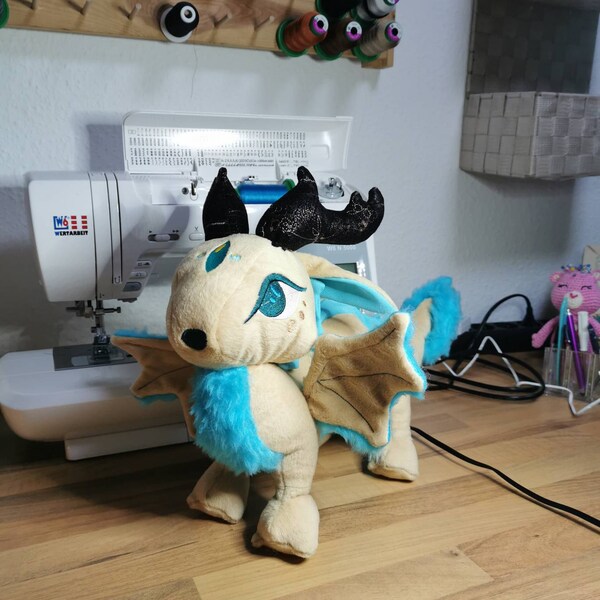Long Dragon Chibi Plush Sewing Pattern .pdf Tutorial Chinese Asian ...