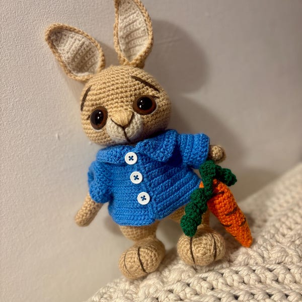 Crochet Bunny Pattern / Stuffed Bunny / Crochet Animals / Amigurumi ...