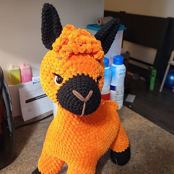 Adorable Crochet Lama Pattern -step-by-step Amigurumi Pattern in PDF ...