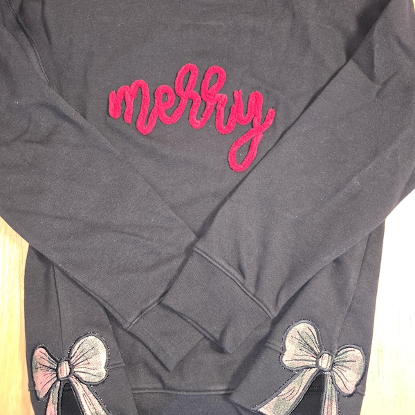 Chenille Yarn Script Font Applique Embroidery Seven Sizes 2, 3, 4, 5, 6 ...