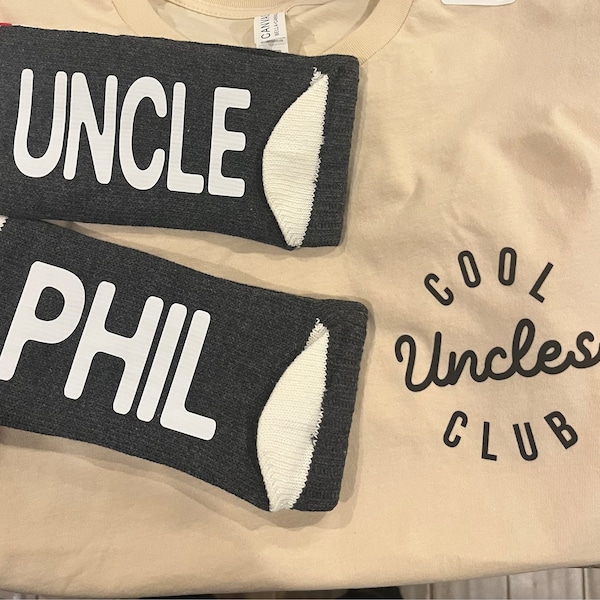 Custom Uncle Socks-gift for Uncle-best Uncle Ever-brother Gift-new ...