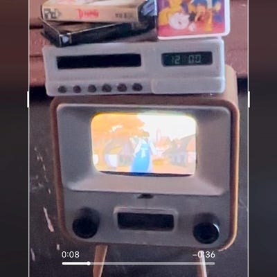 Mini Video Rental Store Display Shelf for 1:6 Scale Tapes, Mini VHS ...