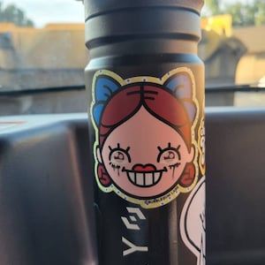 Failed Audition vinyl Sticker Kawaii Horror Movie Sticker Cute Villain ...