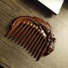 Dragon Wooden Comb, Dragon Design Comb, Wood Beard Comb, Wooden Hair ...