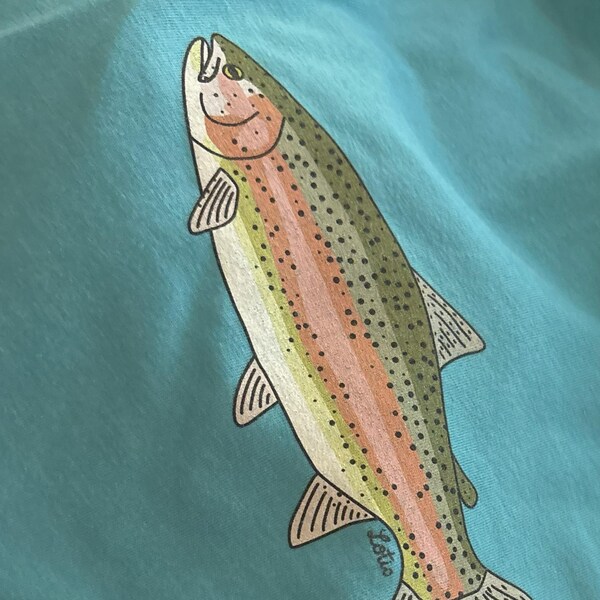 Swimming Brook Trout Sticker | Kiss-cut Vinyl Fishing Decal - Etsy
