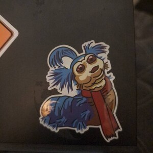 Labyrinth Worm Vinyl Sticker, Cute Laptop Stickers, Vinyl Decal, Vinyl ...