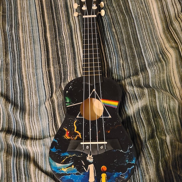 Beautiful Illustrations-handmade Custom Ukulele - Etsy