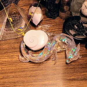 Aura Snail Gemstone Snail Paper Weight - Etsy