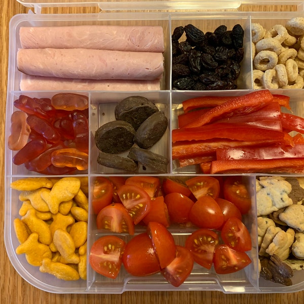 Personalize Travel Snack Box/snackle Box/ Snack Box for Kids - Etsy