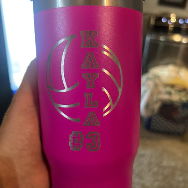 Personalized Girl Scout Mug - Custom Engraved - Trefoil - Troop Number ...