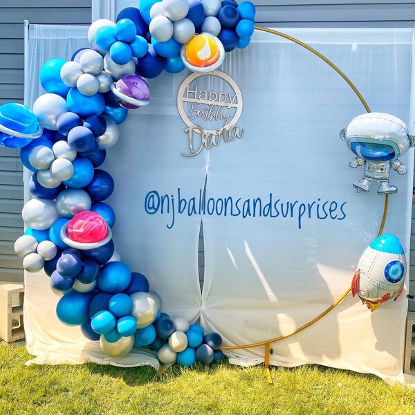 Happy Birthday Round Wooden Sign, Design 1, Great for Your Next ...