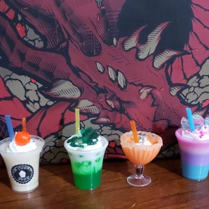 1:3 Scale Miniature Iced Tea/sweet Tea in Mason Mug With Lemon - Etsy