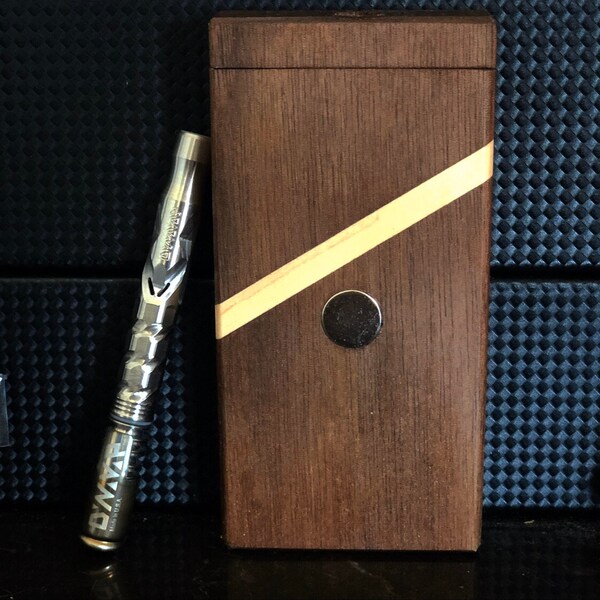Wooden Case, Pre-roll Holder, One Hitter, Hand Made Cannabis Pocket ...