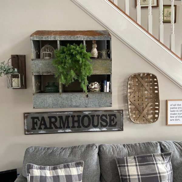 Large 66" Antique Single Tree Yoke Livestock Horse Farm Tool Farmhouse ...