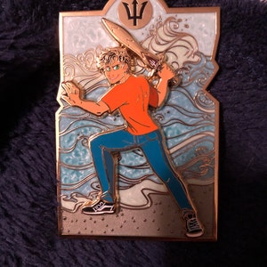 Son of Poseidon Percy Jackson Pin | Etsy