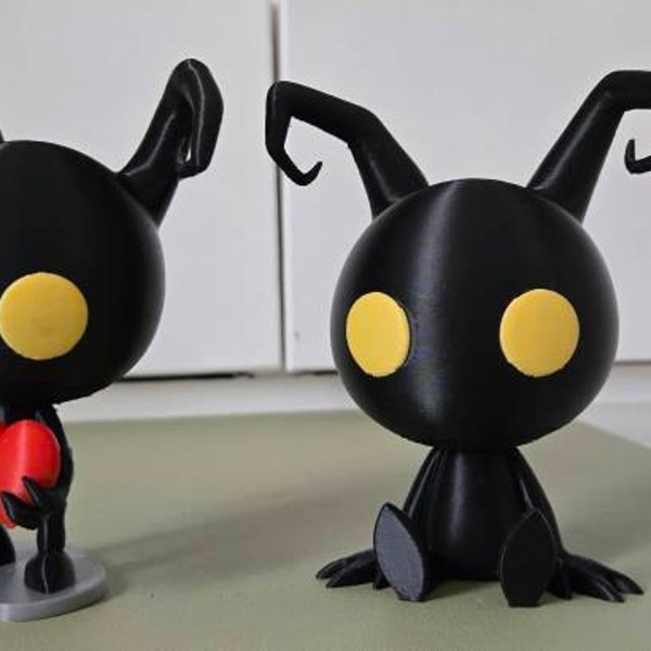 Heartless Shadow Miniature Ornament Colour 3D Printed for Him Her ...