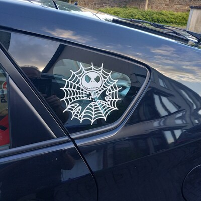 Nightmare Skeleton Jack Vinyl Car Decal - Etsy