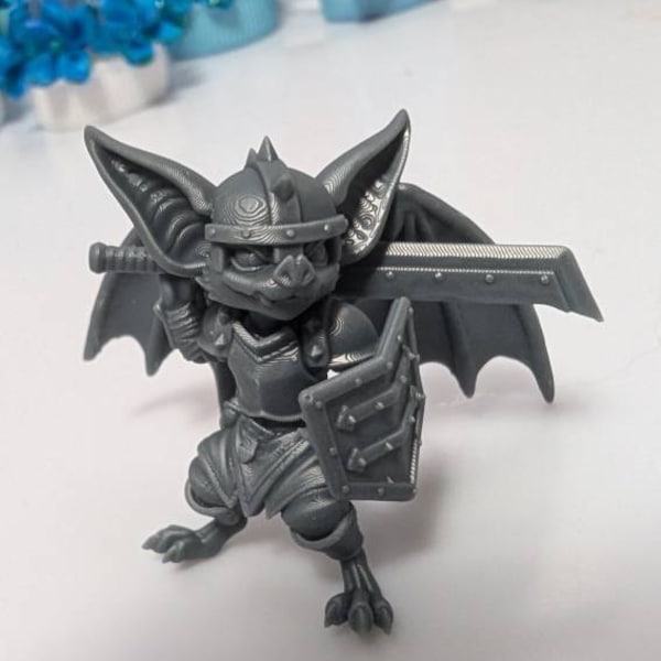 Bat Folk Knight With Sword and Shield #2 | Sculpt by Goonmaster ...