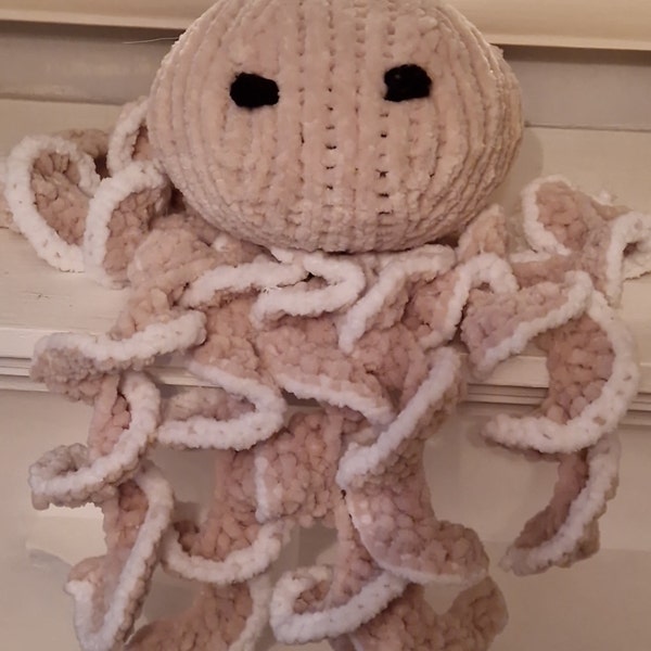 PDF Knitting Pattern Octopus Toy Spiral Legs Flutterby Chunky ( Bulky ...