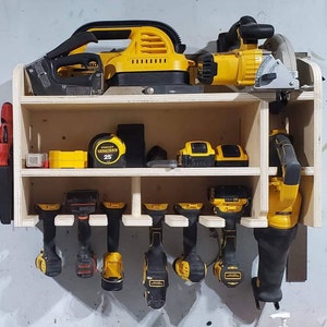 DeWalt 20v 60v Battery Storage Rack DXF Digital Design File | Etsy