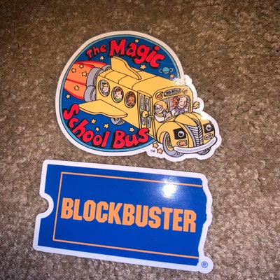 Magic School Bus Sticker Ms. Frizzle PBS Liz Laptop Sticker TV Show ...