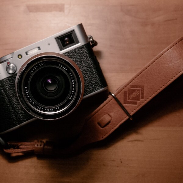 Tan Leather Wrist Camera Strap for DSLR or SLR Camera, DSLR Camera ...