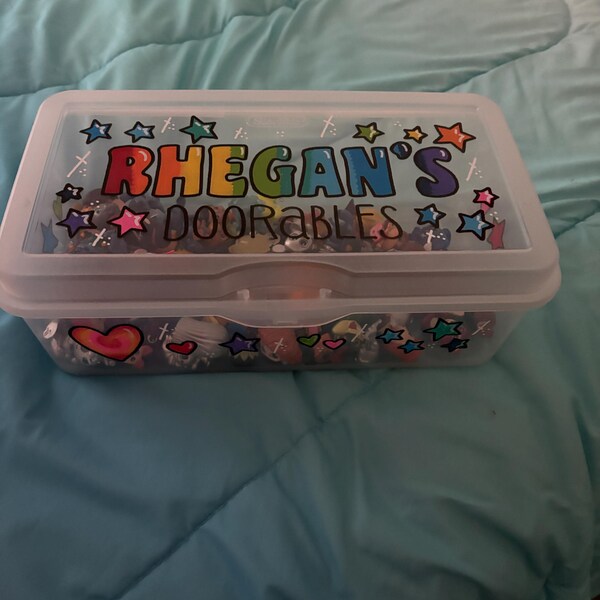 Camp Themed Caboodle, Hand-painted Personalized Caboodle, Personalized ...