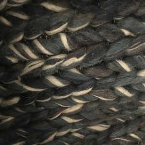 The Indoor Store Hand Knitted Chunky Wool Loops Area Rug - Etsy