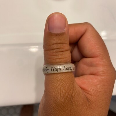 ACOTAR Book Page Ring - Etsy