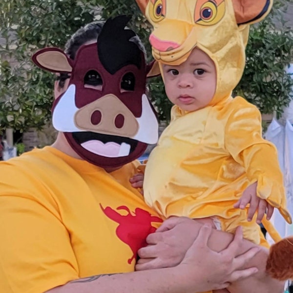 Lion Cub Costume Mask, World Book Day Costume, Costume Gift, Child ...