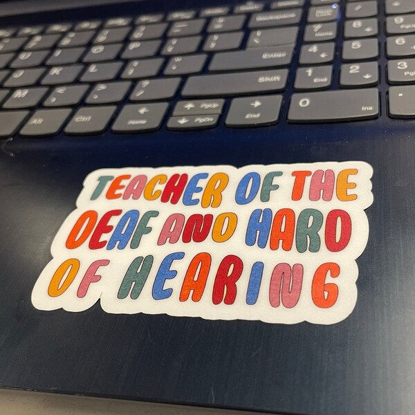 Say the Word Laud Sticker - Audiology Word Recognition Testing Humor ...