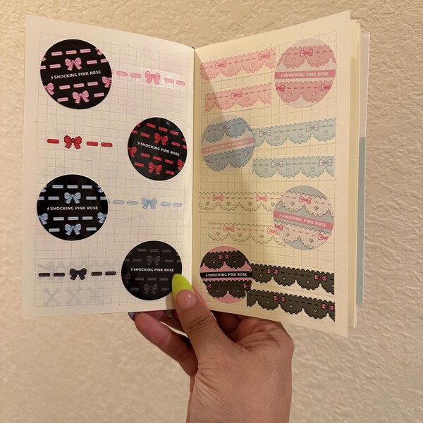 A6 Diary Planner Inserts - Cyberpunk , Sticker Pack / No Hole / Diary ...