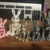 Bunny Rabbit Articulated With Fun Eyes Easter Toy Decoration (small ...