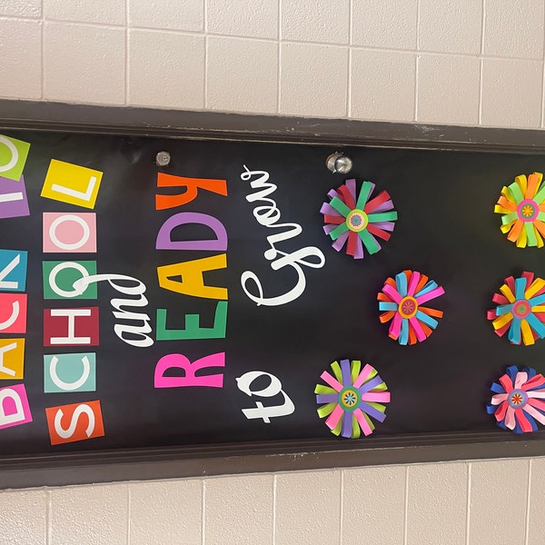 Teachers School Classroom Door Decoration Welcome Back to School ...